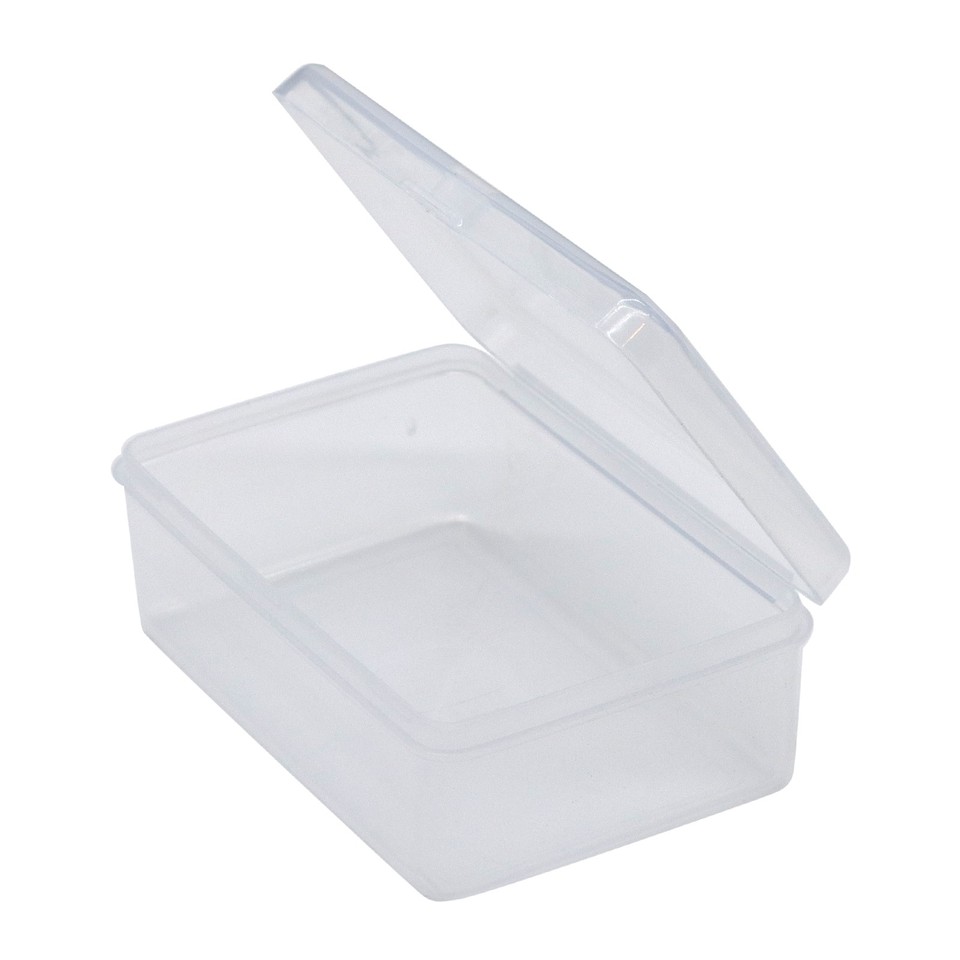 4PC Small Plastic Storage Container Box DIY Coins Screws Jewelry Travel ...
