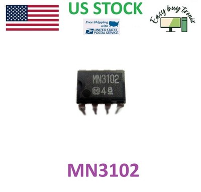 2 PCS GENUINE MN3102 BL3102 Panasonic/Matsushita BBD Clock Generator ...