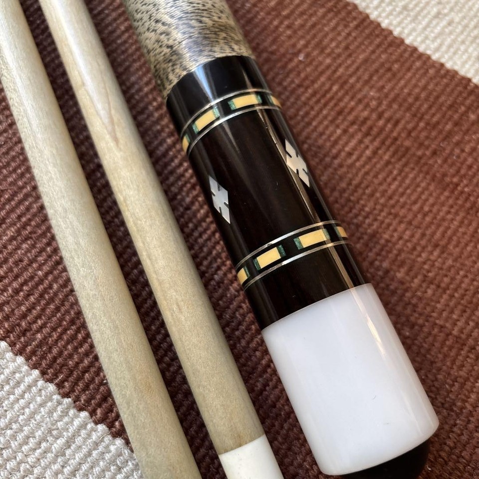 Old Adam Cue 2 Shaft Used Billiard Stick Pool Cue | eBay