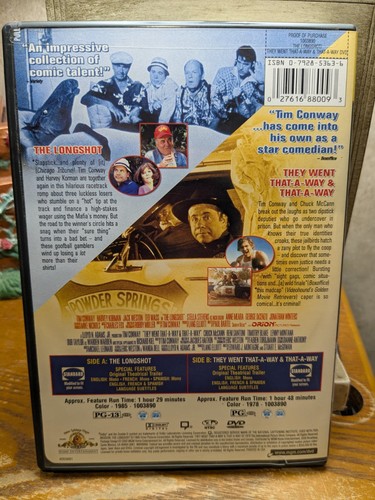 The Longshot & They Went That-A-Way (DVD Double Feature) Tim Conway ...