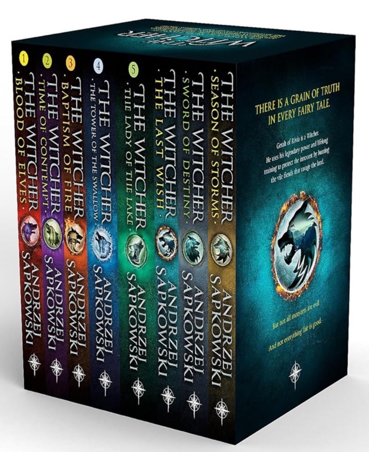 The Witcher Boxed Set: The Last Wish, Sword of Destiny, Blood of Elves ...