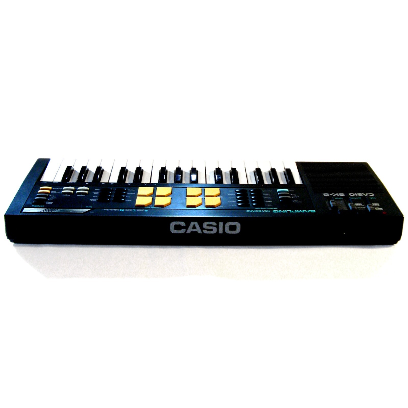 CASIO SK-5 + CASIO SK-10 PCM (Pulse Code Modulation) Sampling Keyboard ...