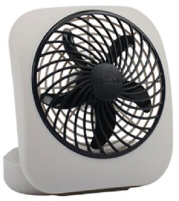 O2 Cool Portable Fan 5 In. 2 Speed White Battery Operated 755247116303 ...