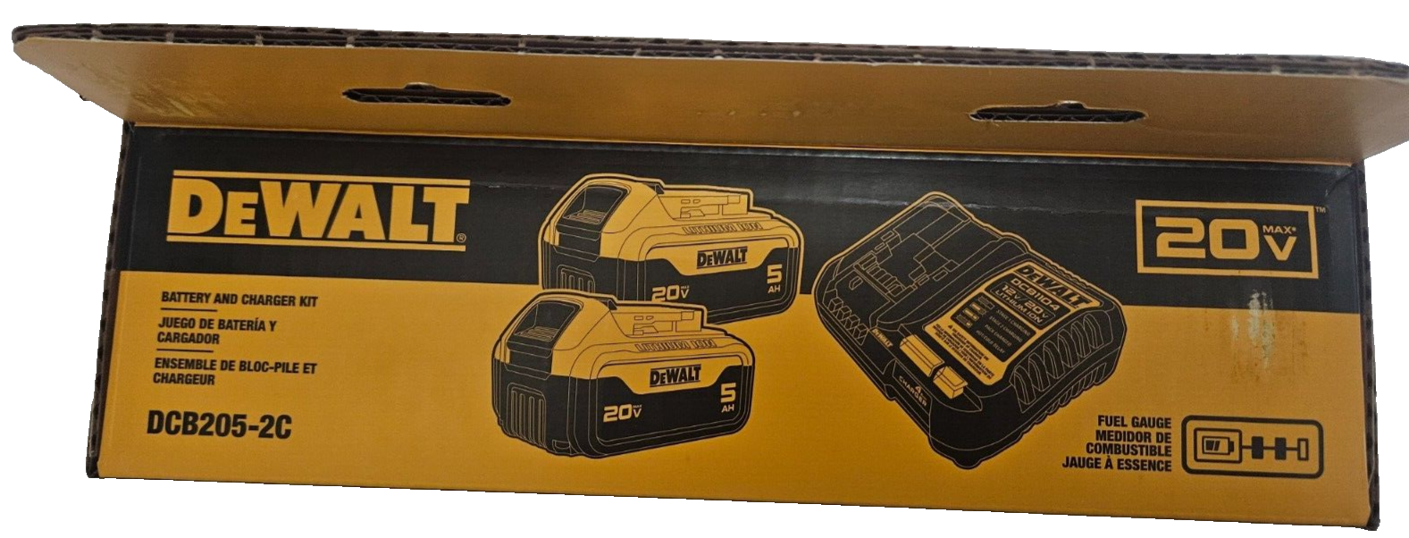 Dewalt 20V DCB205-2C 5Ah 2 X Dcb205 Batteries & dcb115 charger Starter ...