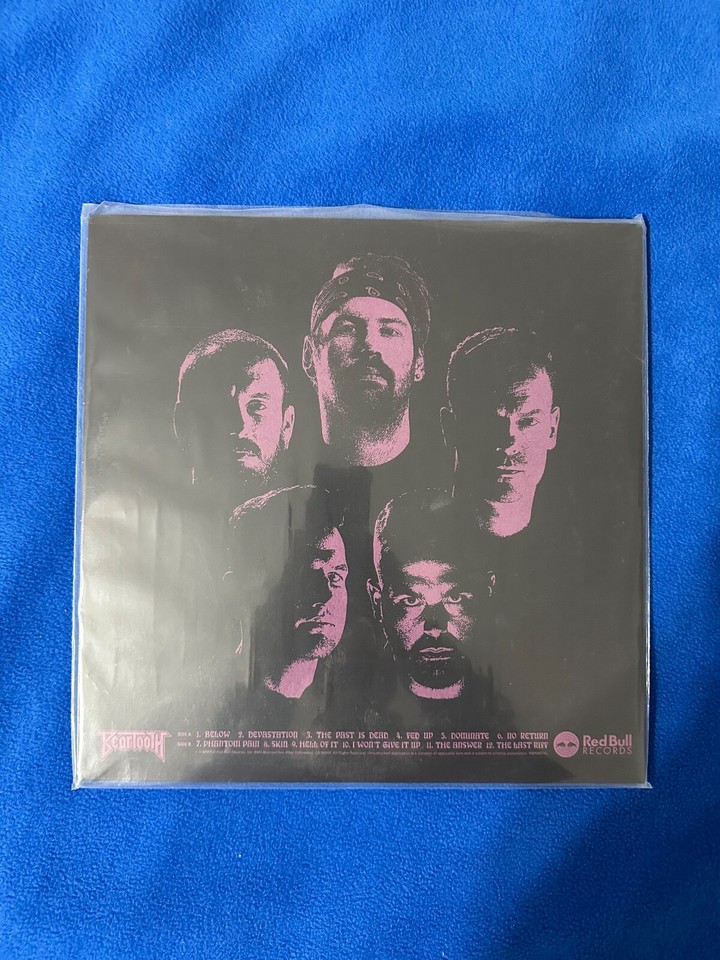 Beartooth Below Grey Purple Splatter Signed Vinyl | eBay
