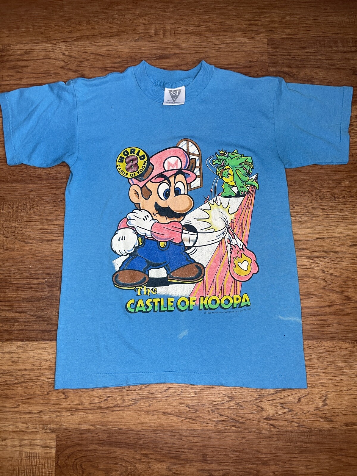 Vintage 1990 Super Mario Brothers Castle of Koopa Kid… - Gem