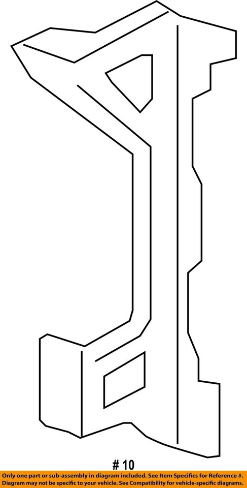 GM OEM Radiator Support-Outer Bracket Right 25804173 | eBay