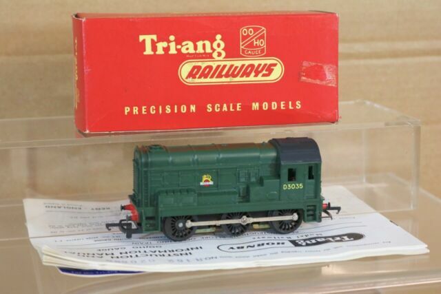 Triang Hornby R152 BR Green 0-6-0 Class 08 Diesel Shunter LOCO D3035 ...