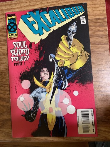 EXCALIBUR #83! SOUL SWORD TRILOGY PART 1! 1994 MARVEL COMICS | eBay