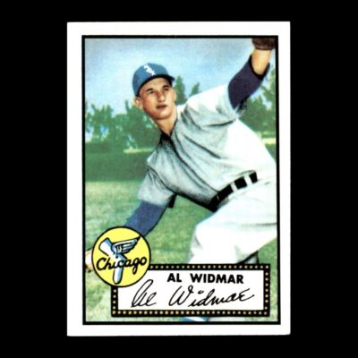 Al Widmar 1983 Topps 1952 Reprint Series Chicago White Sox #133 NM+ ...