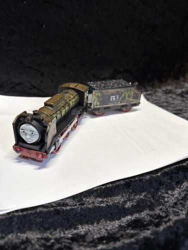 Thomas Gullane TrackMaster FLIP FACE LOST &FOUND HIRO Motorized Train ...