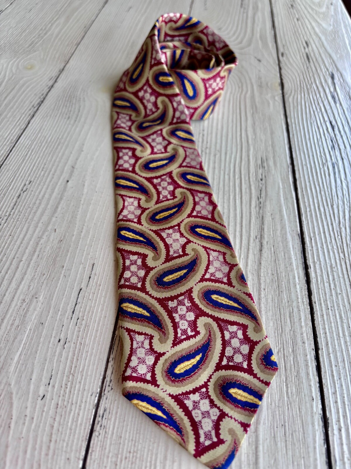 Retro Neck Ties - Paisley and Psychedelic Neck Ties -… - Gem