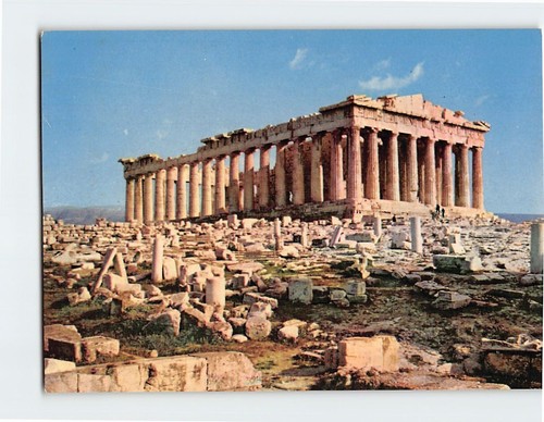Postcard The Parthenon Athens Greece | eBay
