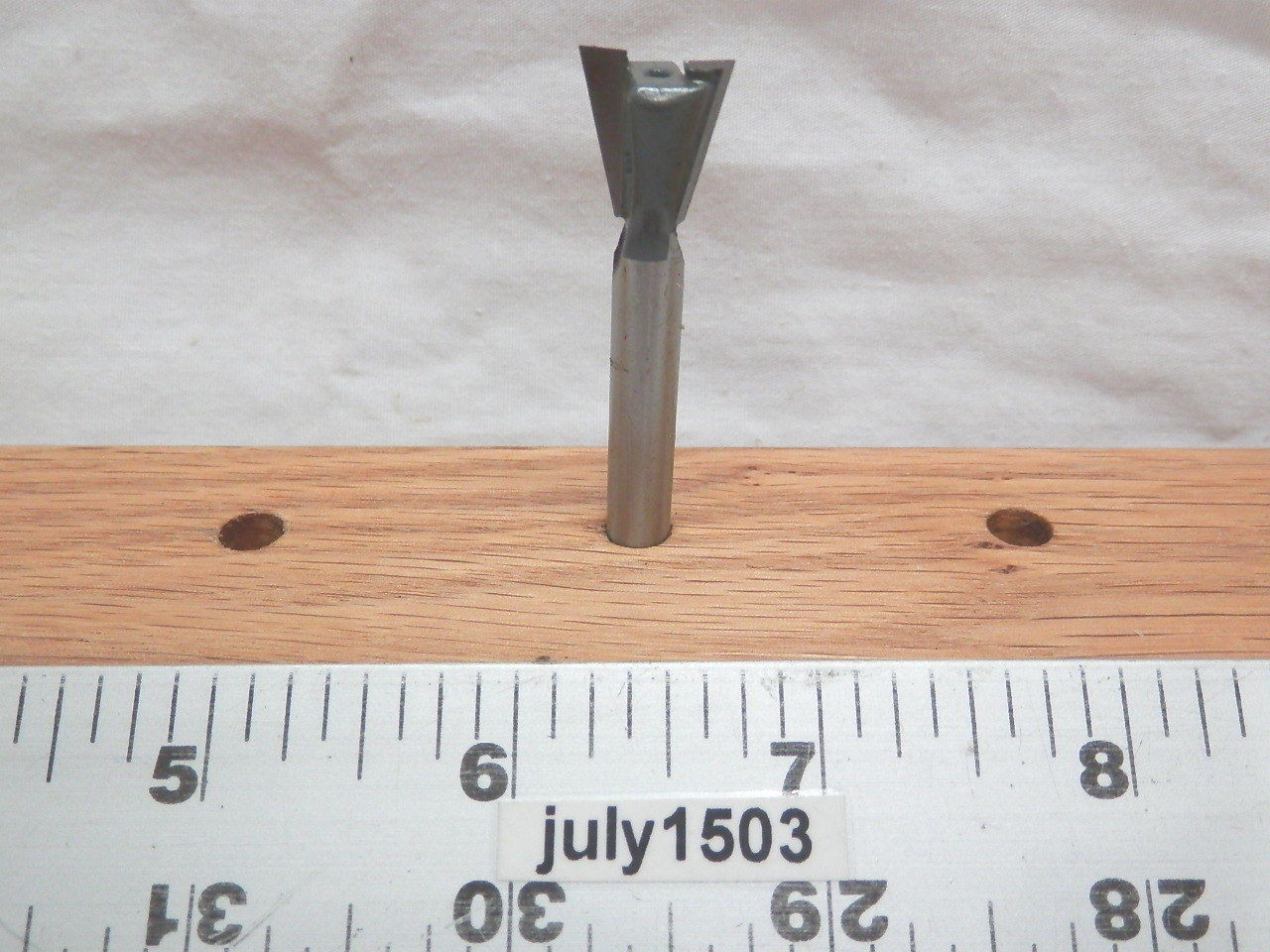 (1) NEW MLCS 1/2" D 14° Dovetail Bit Carbide Tipped Router Bit Drawer ...