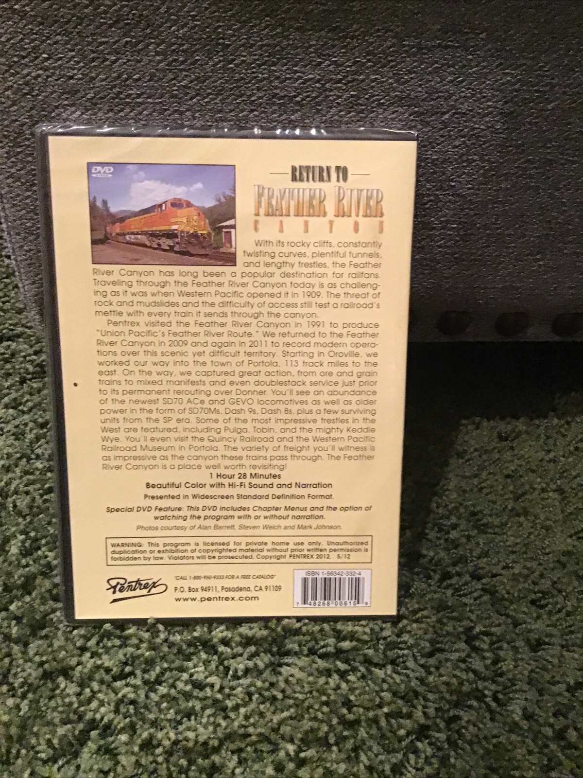 Pentrex Train DVD: Return To Feather River Canyon | eBay