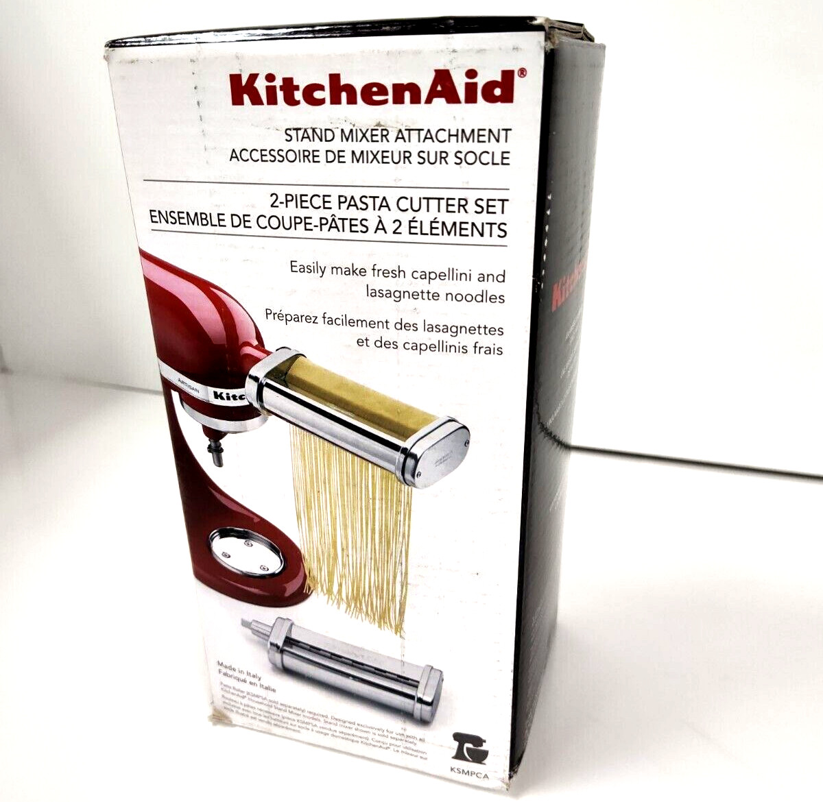 KitchenAid Pasta Cutter Attachments Lasagnette & Capellini 2 Piece MADE ...