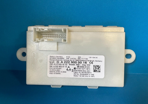 2021 - 2023 MERCEDES W222 KEYLESS IGNITION ENTRY CONTROL UNIT MODULE ...