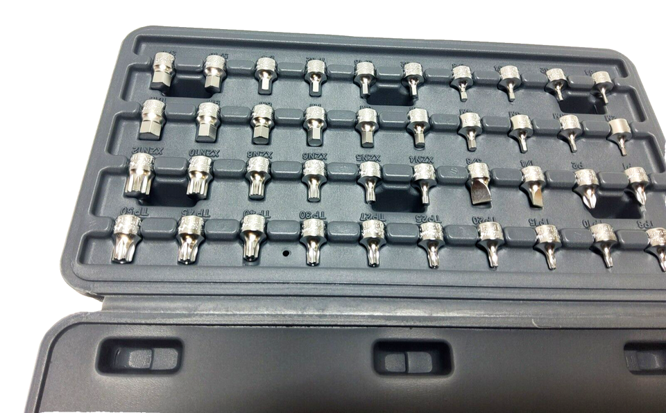 New Blue-Point by Snap-on 40 pc 1/4" Drive Stubby Bit Socket Set ...