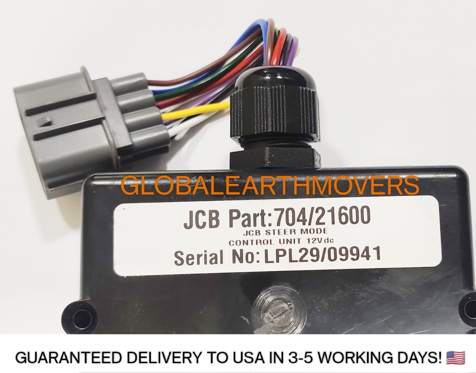 JCB 704/21600 Steering Relay Box - Black for sale online | eBay