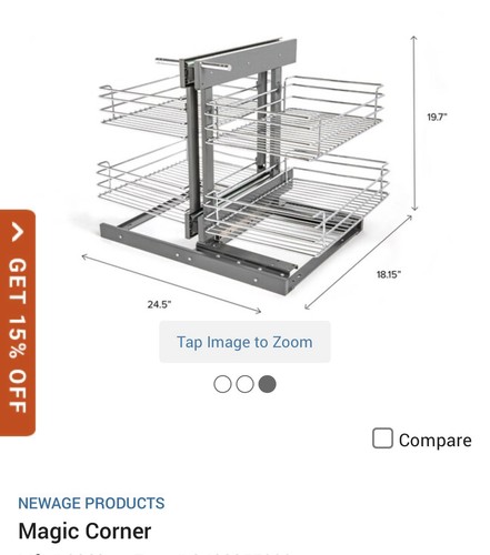 New Age Products Magic Corner Cupboard System | eBay