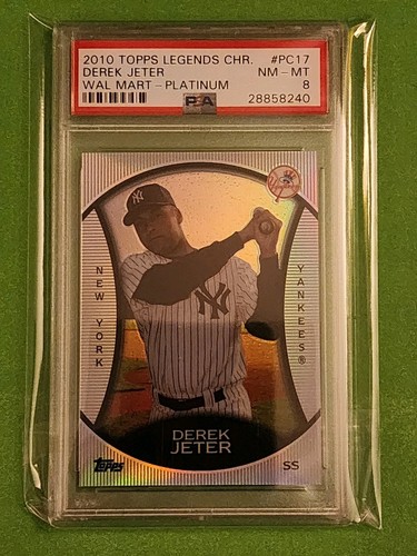 2010 Topps - Wal-Mart Platinum Legends Chrome Cereal #PC17 Derek Jeter ...