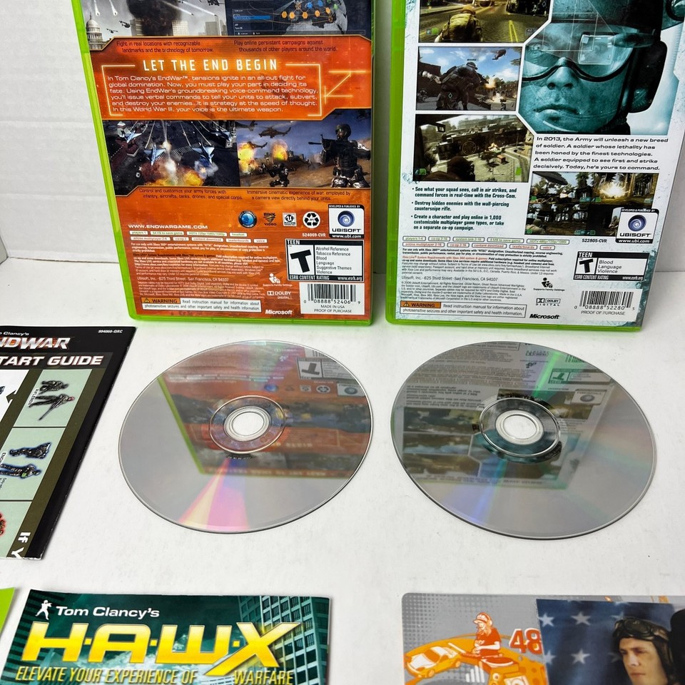 Tom Clancy's EndWar + Ghost Recon: Advanced Warfighter Xbox 360 Video ...