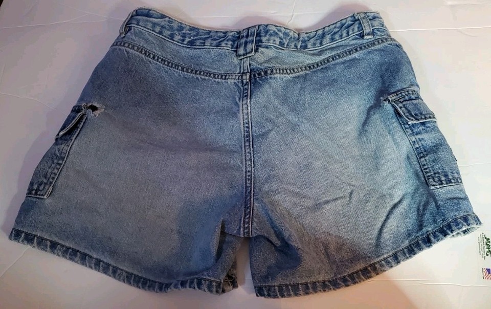 Shorts Women's Size 7 Union Bay Blue Jeans 4.5 In Inseam 30-31 Waist ...