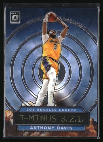2019-20 Donruss Optic Anthony Davis T-Minus 3, 2, 1, #2 Los Angeles ...