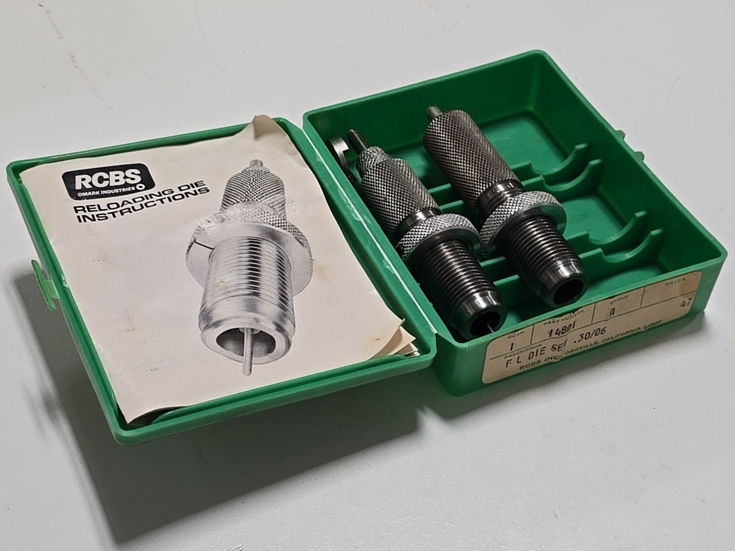 RCBS Precisioneered Reloading Dies Group A .30/60 | eBay