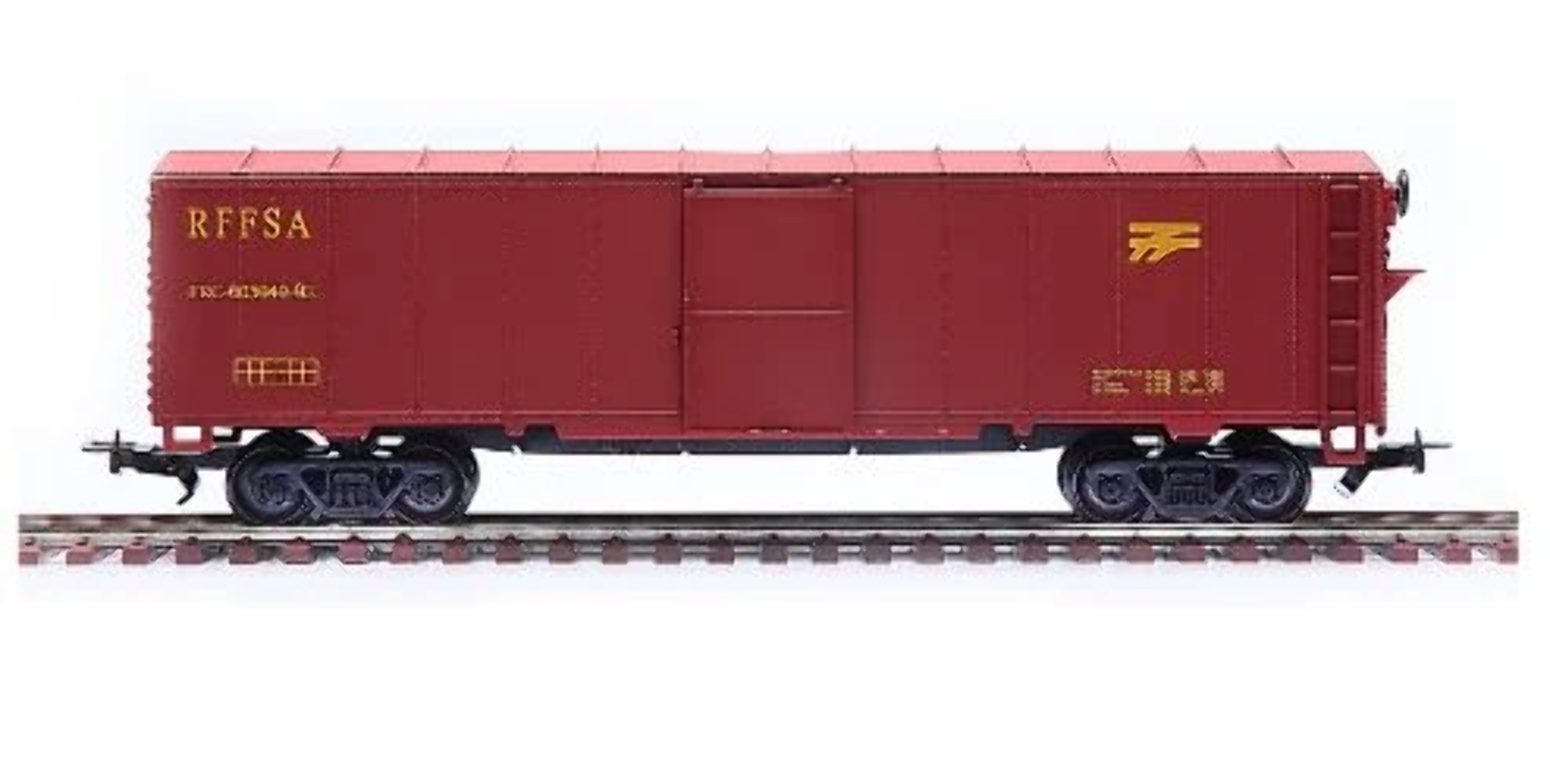 Closed Sliding Door Wagon RFFSA 2105 FRATESCHI Miniature Collection ...