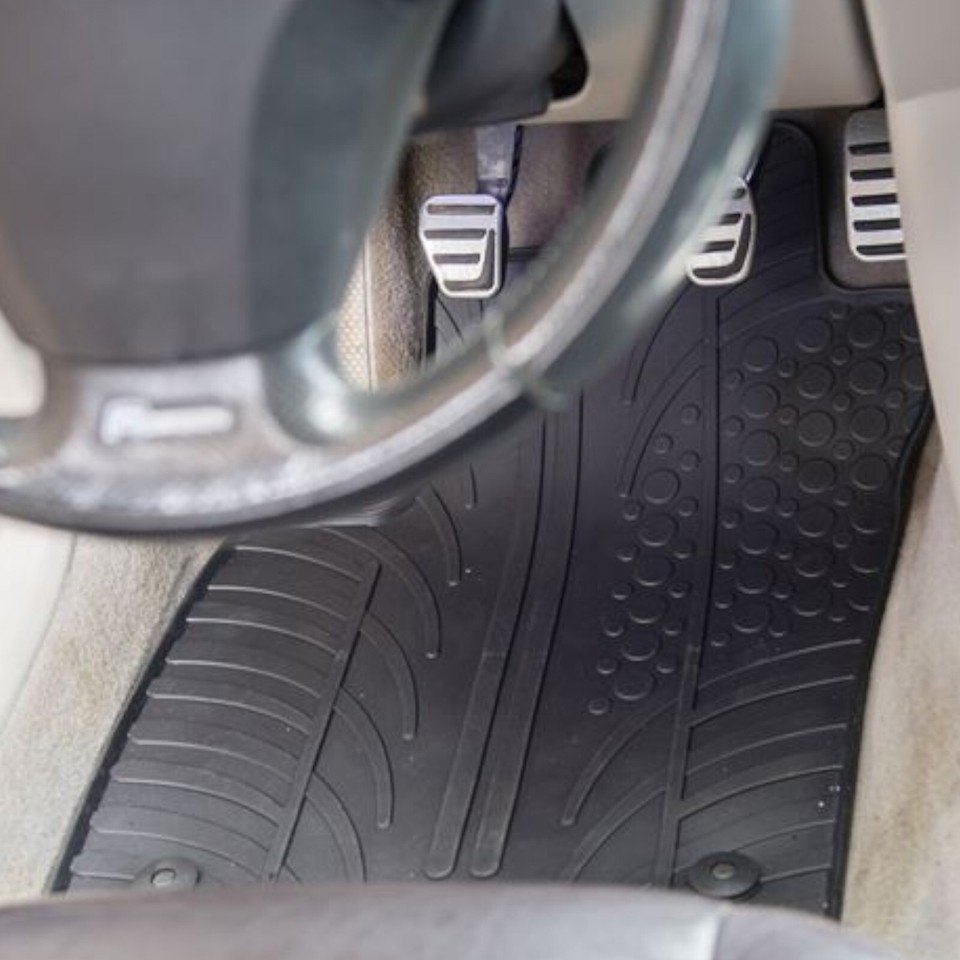 Rubber Car Floor Mats For Porsche Cayenne All Weather Heavy Duty Auto ...