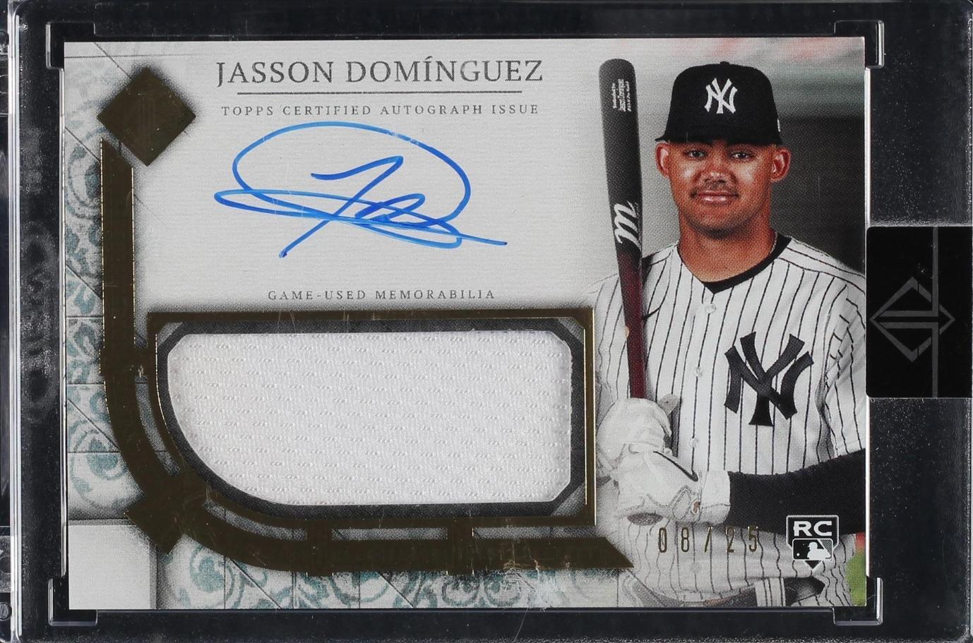 2024 Topps Transcendent Collection - Autograph Relics Jasson Dominguez ...