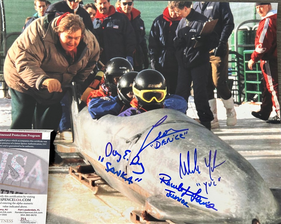 Cool Runnings Movie Jamaica Bobsled Official Cast Signed 11x14 Photo 4 ...