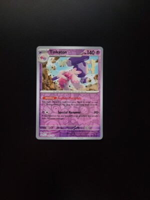 Tinkaton, Pokémon TCG, Paldea Evolved, Reverse Holo, Near Mint | eBay