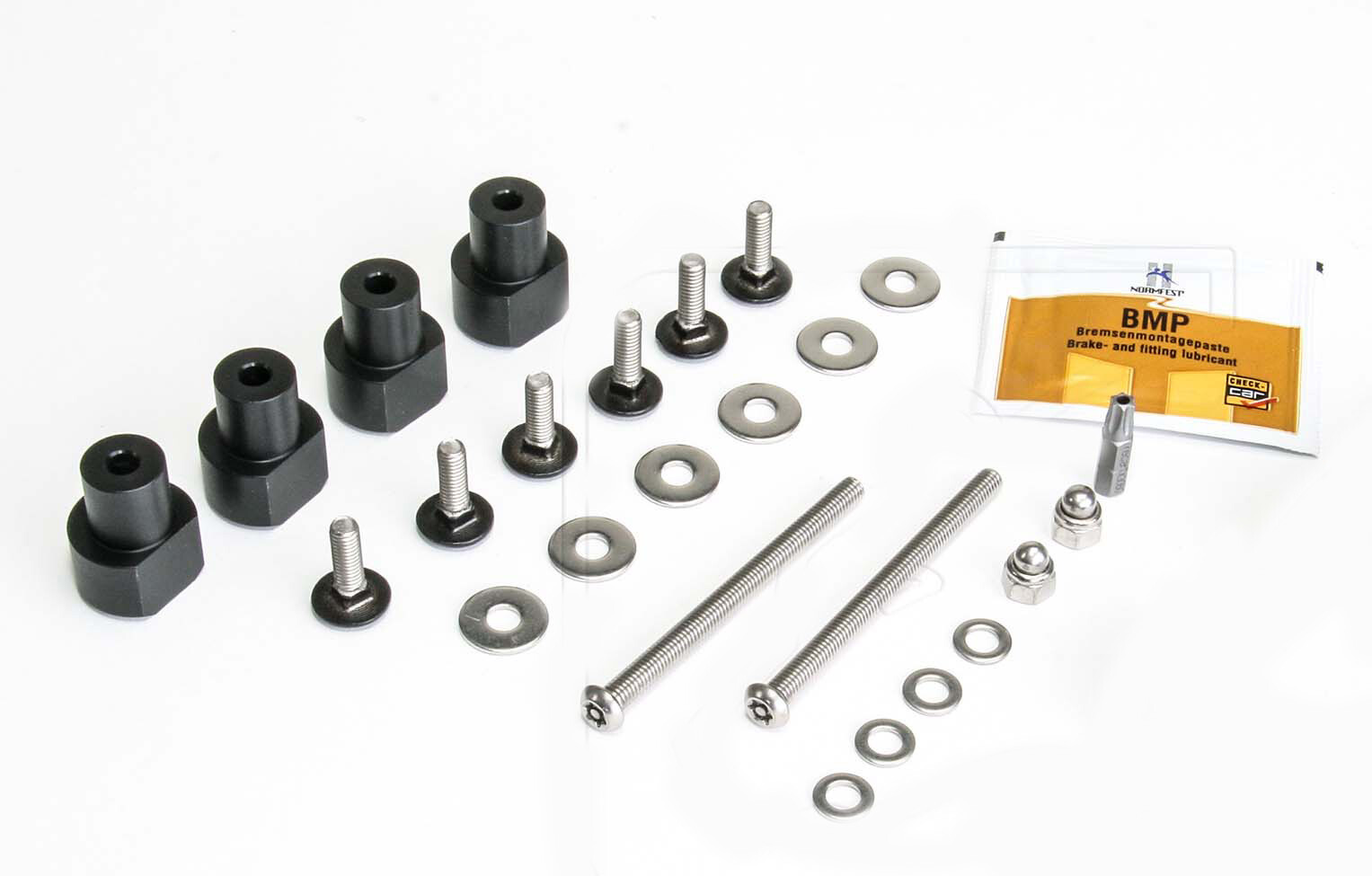 Land Rover Defender Bonnet (Hood) Hinge Set - Anti-Theft (stainless ...