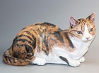 Unique Urn Calico Cat Ashes Memorial Statue Pet Loss Grave Decor ...