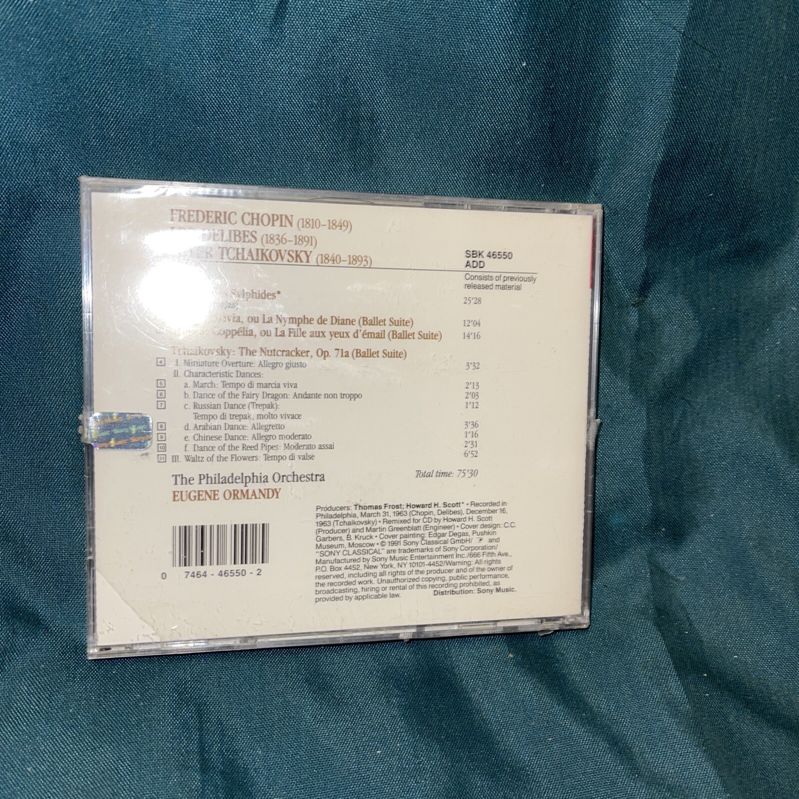 EUGENE ORMANDY - Ballet Music (essential Classics) - CD - *NEW/STILL ...