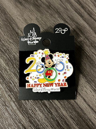 Walt Disney World Happy New Year 2000 with Mickey Mouse Celebration Pin ...