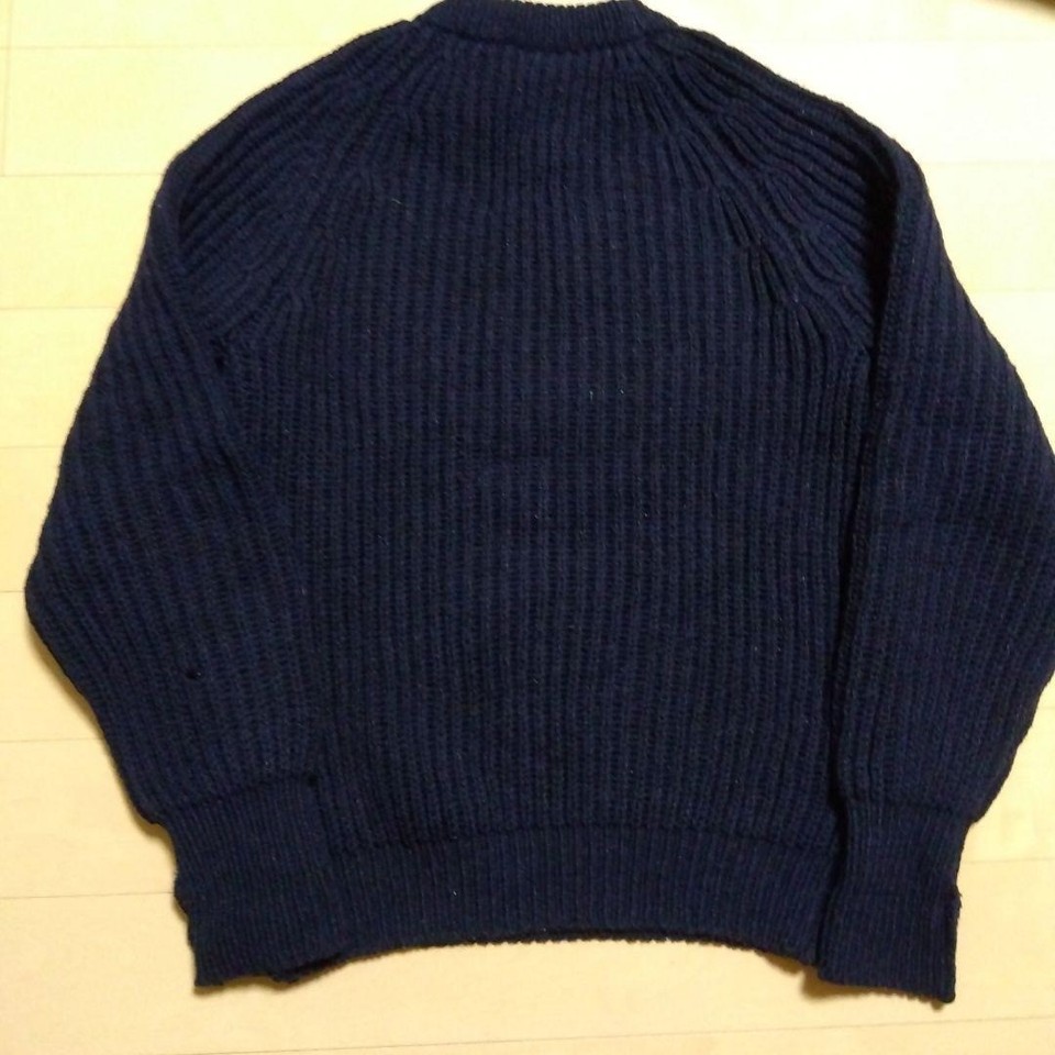 Peter Storm Navy Wool Sweater Vintage Style UK Outdoor M 100% wool L 64 ...