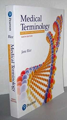 Medical Terminology for Health Care - Paperback, by Rice Jane ...