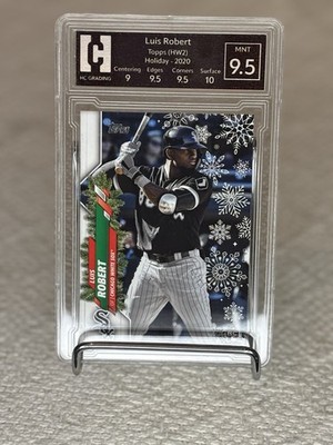 2020 Topps Holiday Luis Robert #HW2 HC 9.5 Mint Rookie Card RC PSA ...