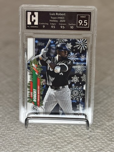 2020 Topps Holiday Luis Robert #HW2 HC 9.5 Mint Rookie Card RC PSA ...