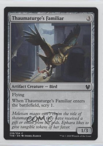 Thaumaturge's Familiar English Magic: Theros Beyond Death #238 0s5 | eBay