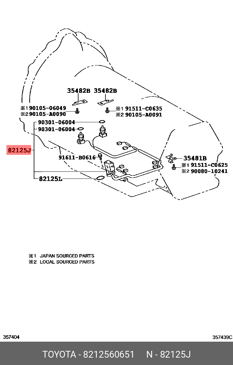 TOYOTA Genuine OEM 4RUNNER TUNDRA LX470 Transmission Wire Cable Line ...