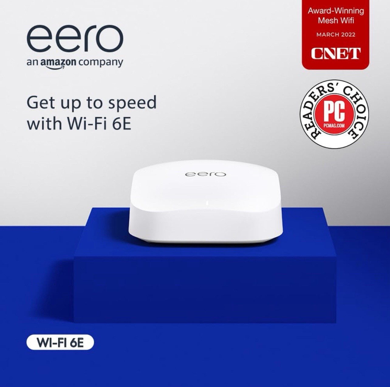 New eero Pro 6E Tri-Band Wi-Fi 6E Mesh Router - White 1 | eBay