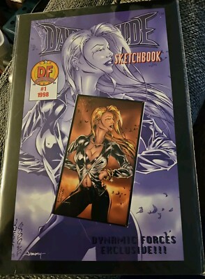 Darkchylde Sketchbook (1998) #1 DF Exclusive W/COA #11057/15000 Still ...