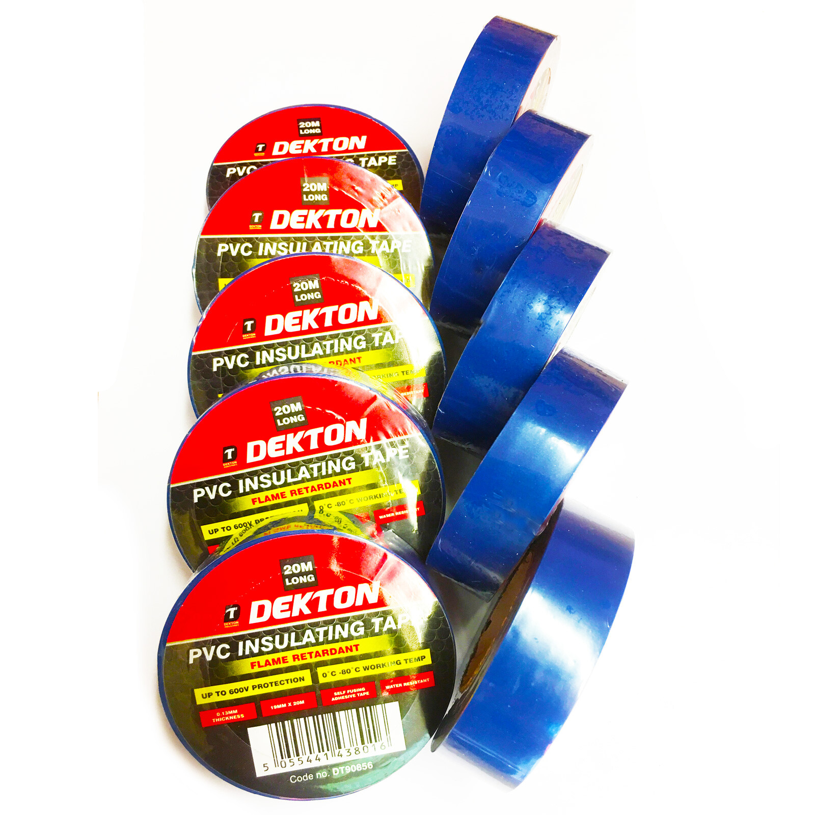 Electrical Insulation Tape 10 rolls 19mmx20mtr High Quality 600V Flame ...