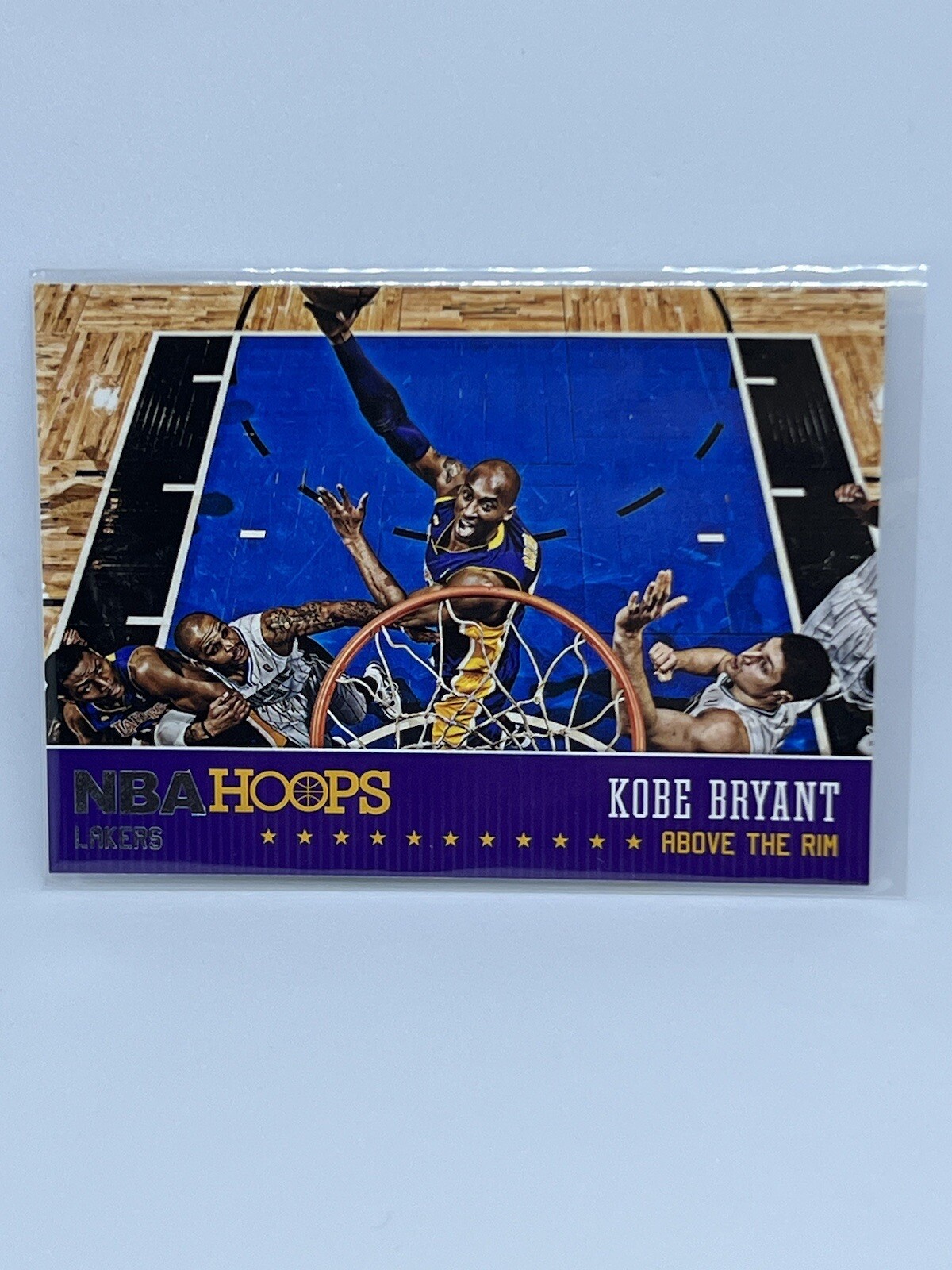 KOBE BRYANT 2013-14 HOOPS ABOVE THE RIM INSERT CARD LAKERS BLACK MAMBA ...
