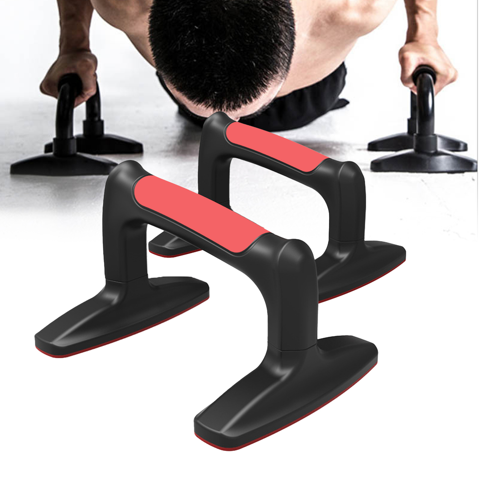 1 Pair Push-up Stand Rack Anti-deformation Strength Training Fitness ...