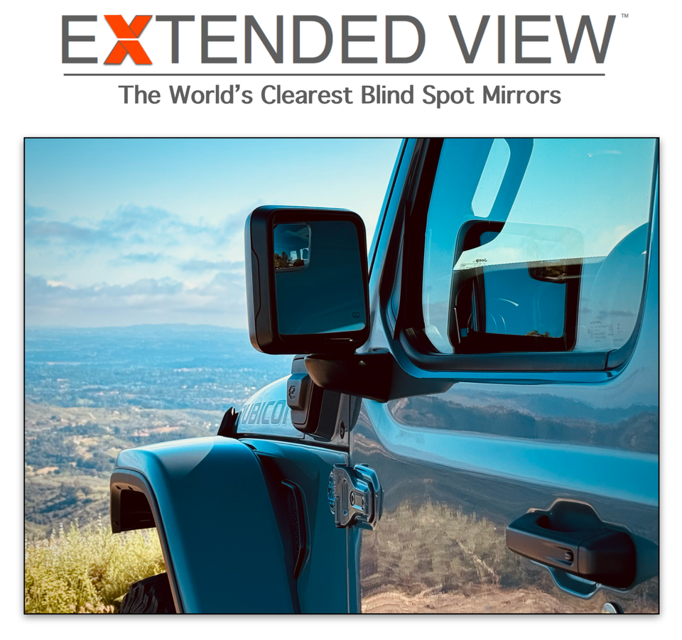 Jeep Wrangler JL Blind Spot Mirrors | Custom Jeep Blindspot Mirror (2 ...